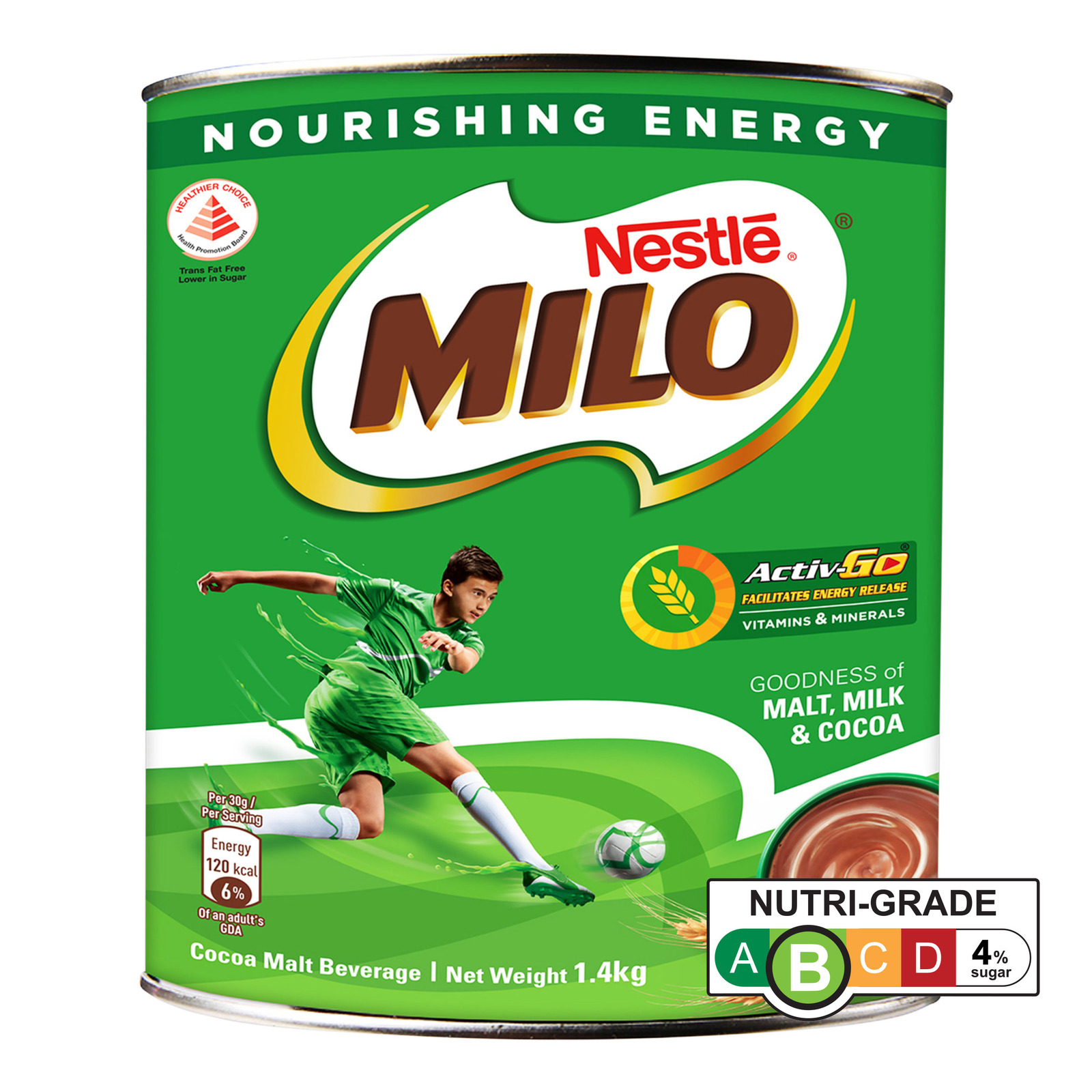 Milo Instant Chocolate Malt Drink Powder with Milk - Regular | NTUC ...