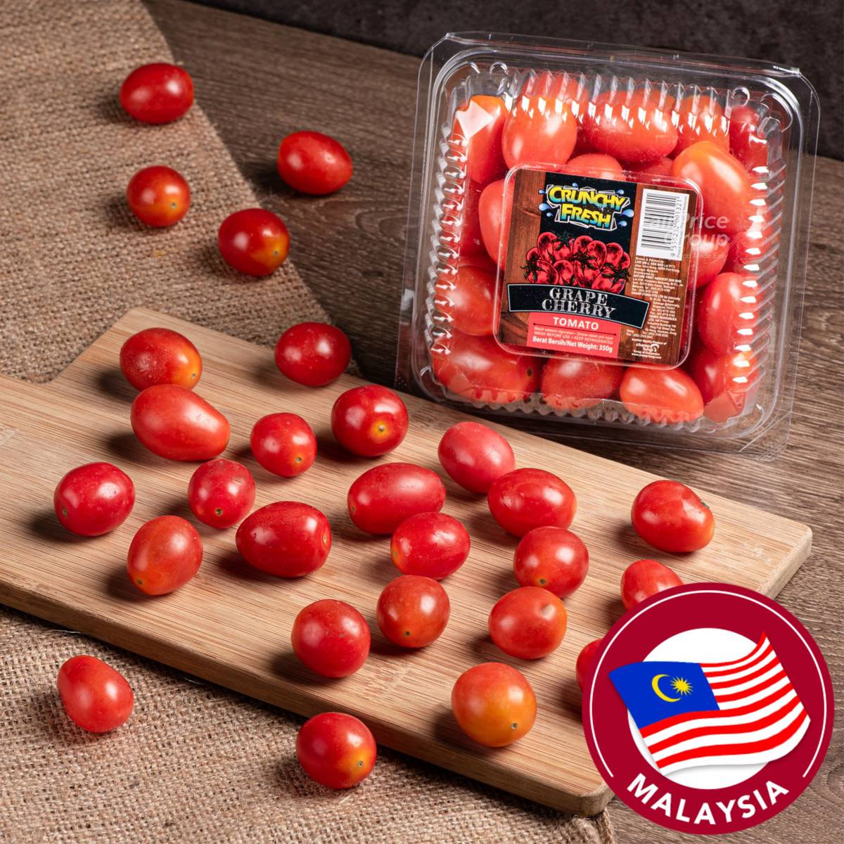 Crunchy Fresh Cherry Tomato - Grape | NTUC FairPrice
