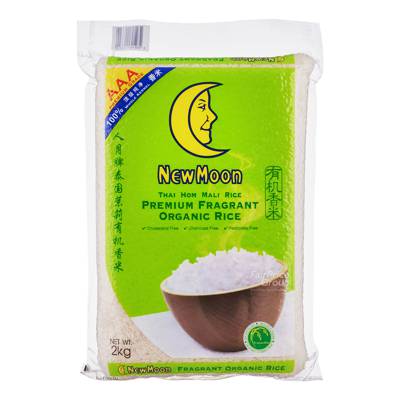 New Moon Premium Fragrant Organic Rice (Thai Hom Mali) | NTUC FairPrice