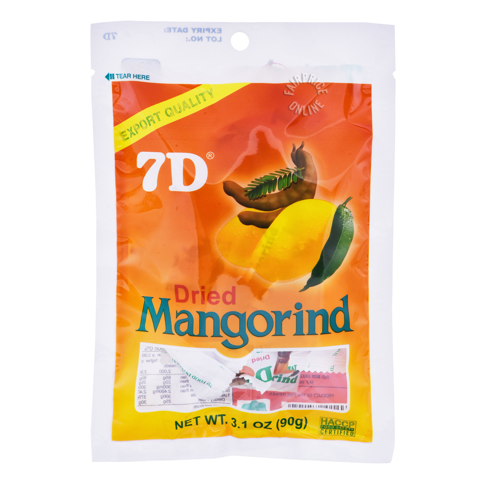 7D Dried Mangorind | NTUC FairPrice