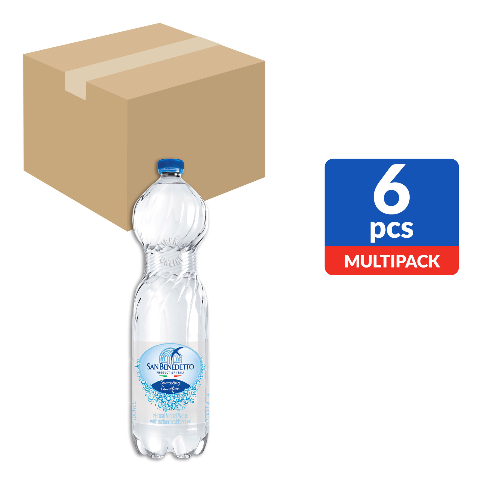 San Benedetto Natural Mineral Water - Sparkling | NTUC FairPrice
