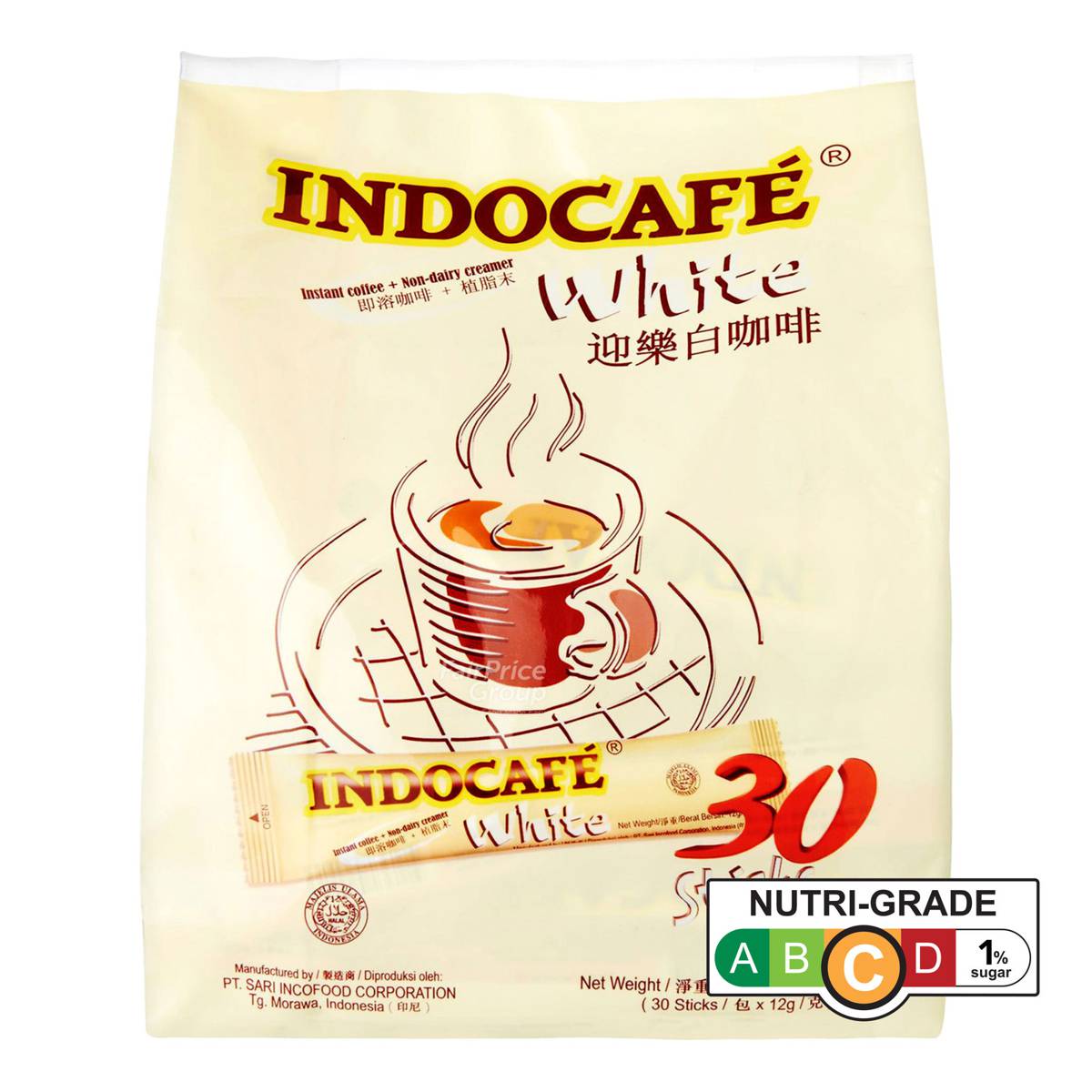 Indocafe Instant Coffee - White | NTUC FairPrice