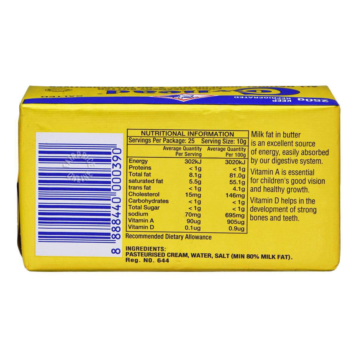 Cowhead Block Butter - Salted | NTUC FairPrice