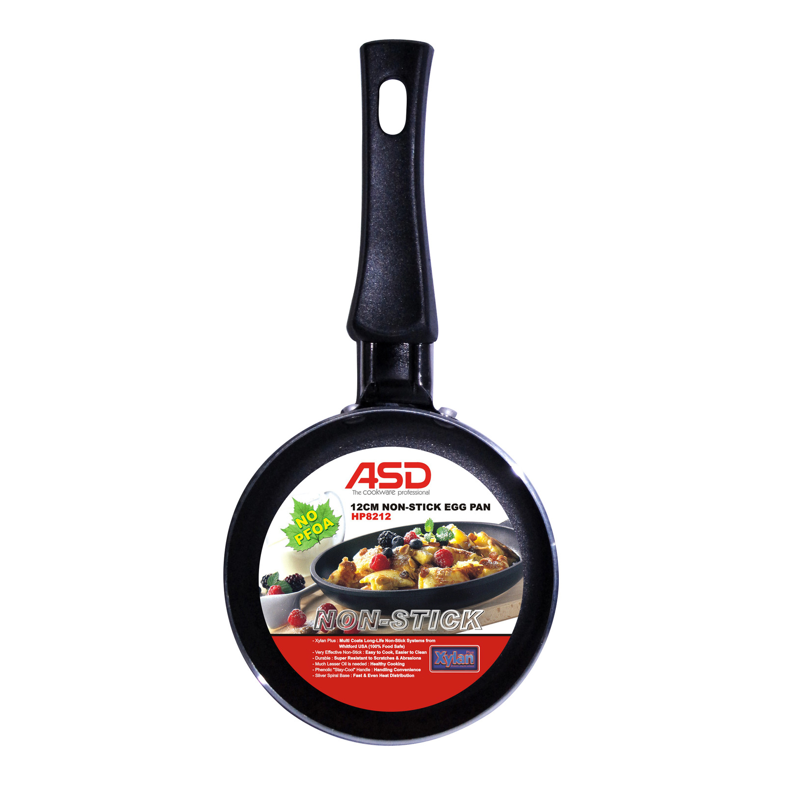 ASD Non-Stick Egg Pan - 12cm | NTUC FairPrice