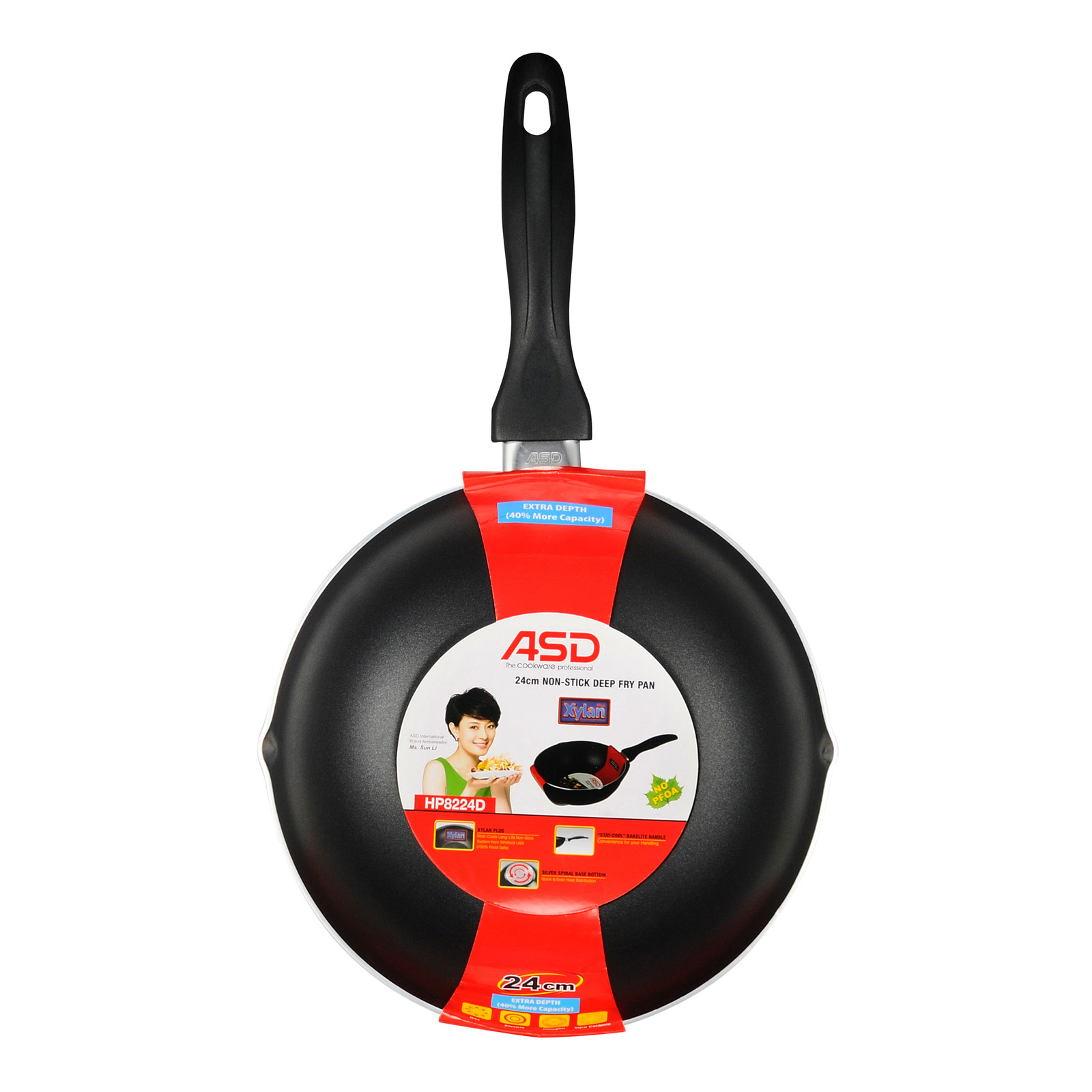 ASD Non-Stick Deep Fry Pan - 24cm | NTUC FairPrice