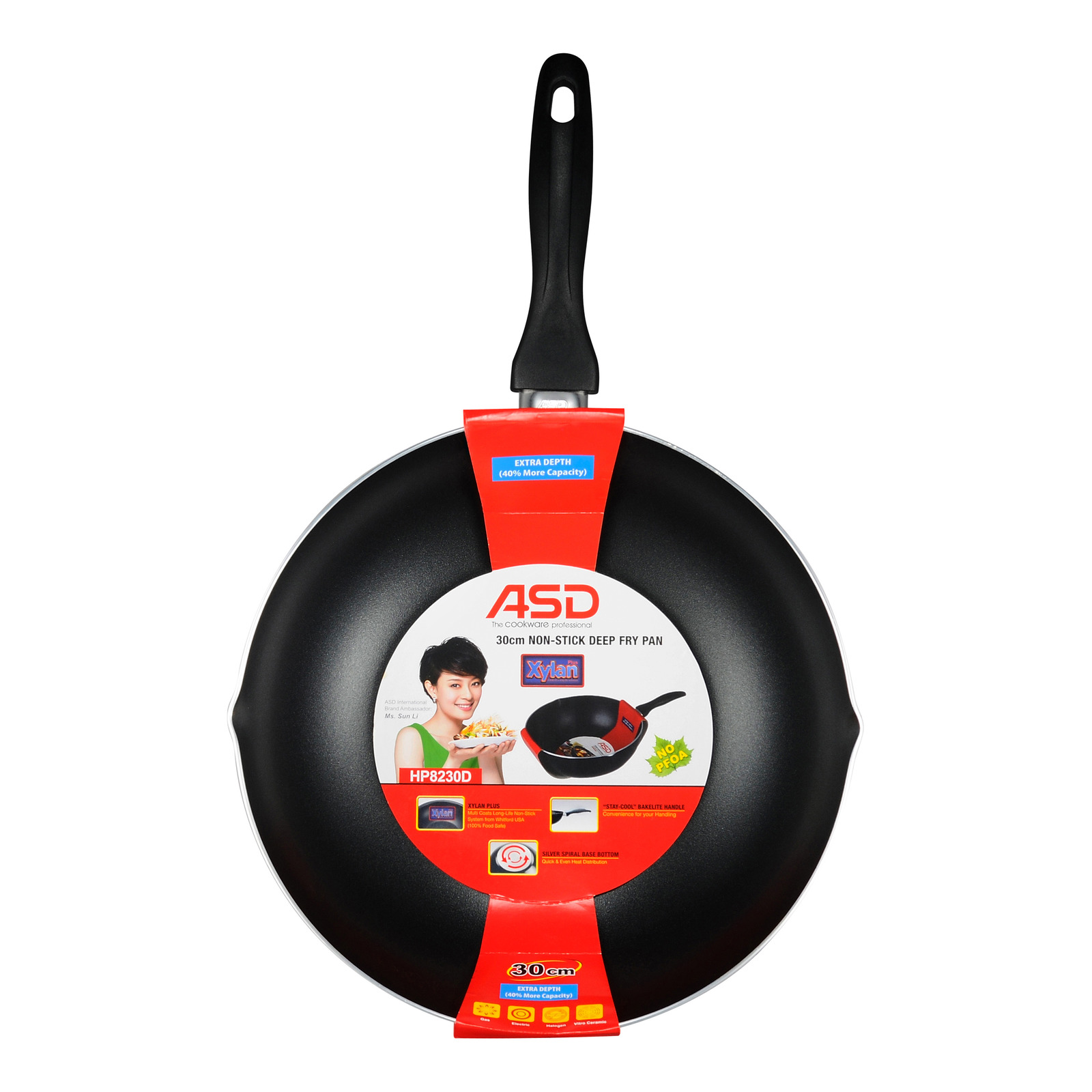 ASD Non-Stick Deep Fry Pan - 30cm | NTUC FairPrice