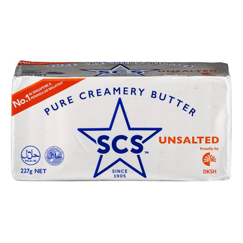 SCS Pure Creamery Butter Block - Unsalted | NTUC FairPrice