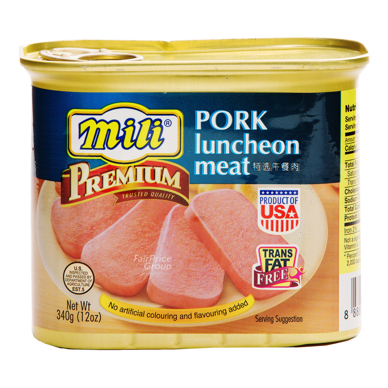 Mili Pork Luncheon Meat - Premium | NTUC FairPrice