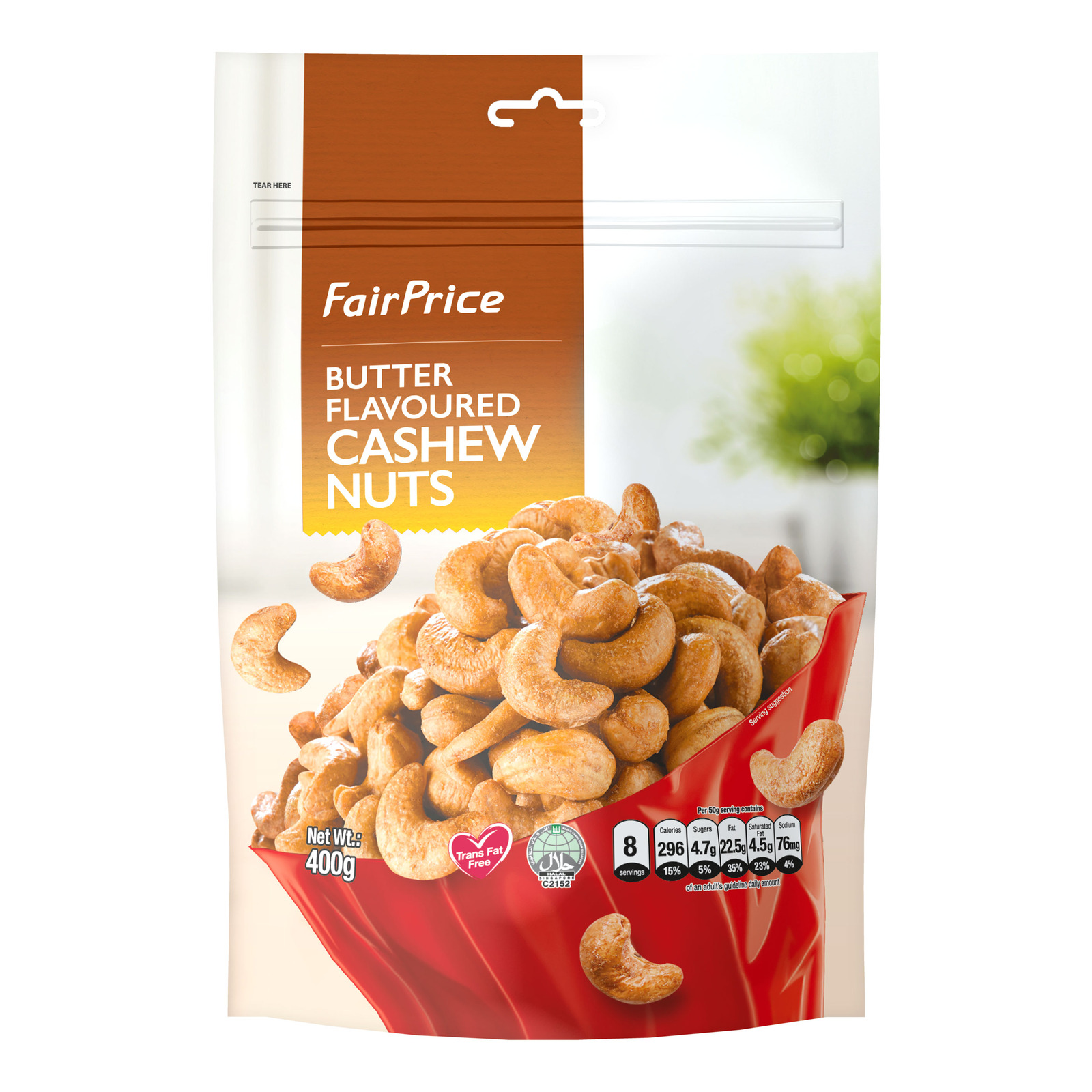 FairPrice Butter Flavoured Cashew Nuts | NTUC FairPrice