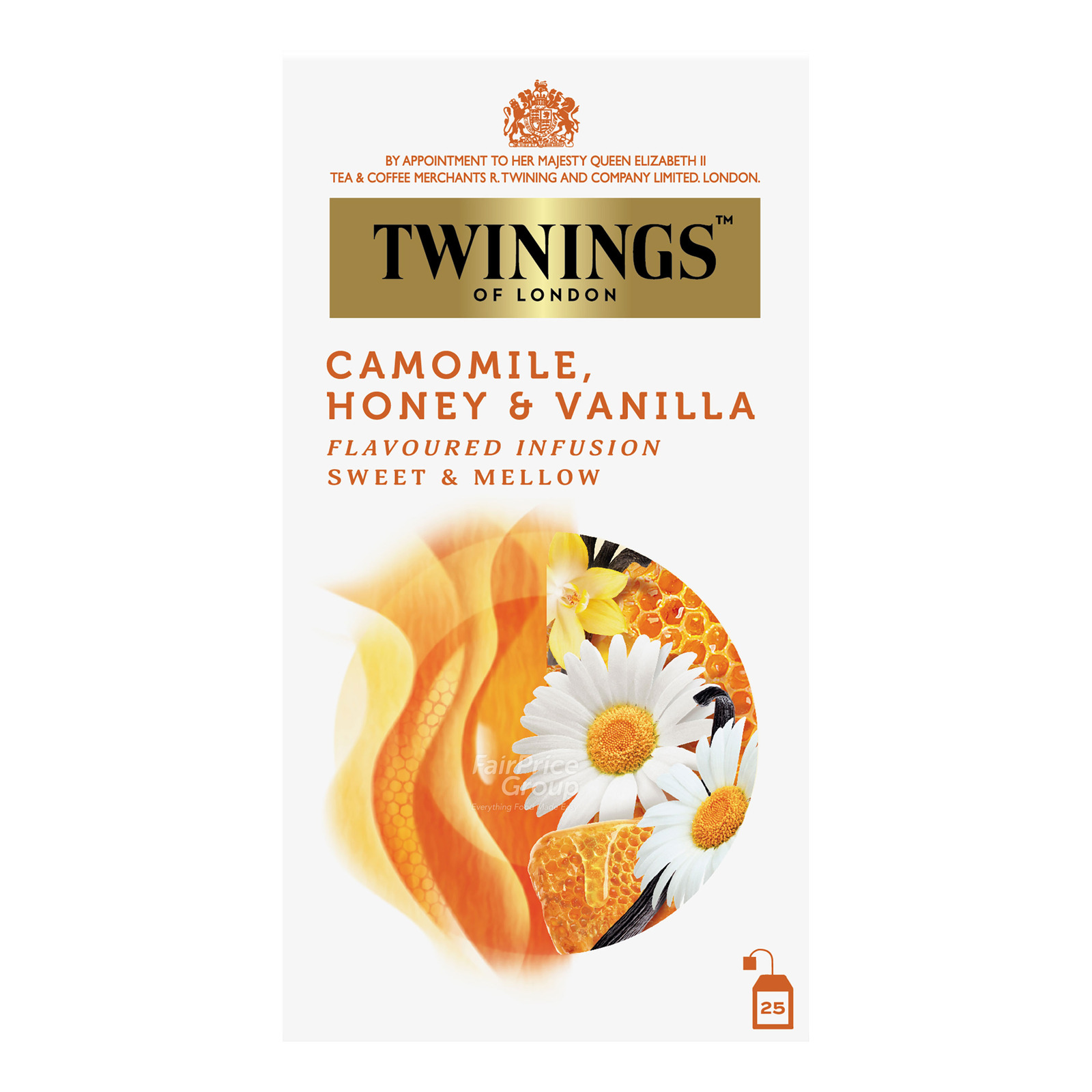 Twinings Flavoured Infusion Teabags - Camomile- Honey & Vanilla | NTUC ...