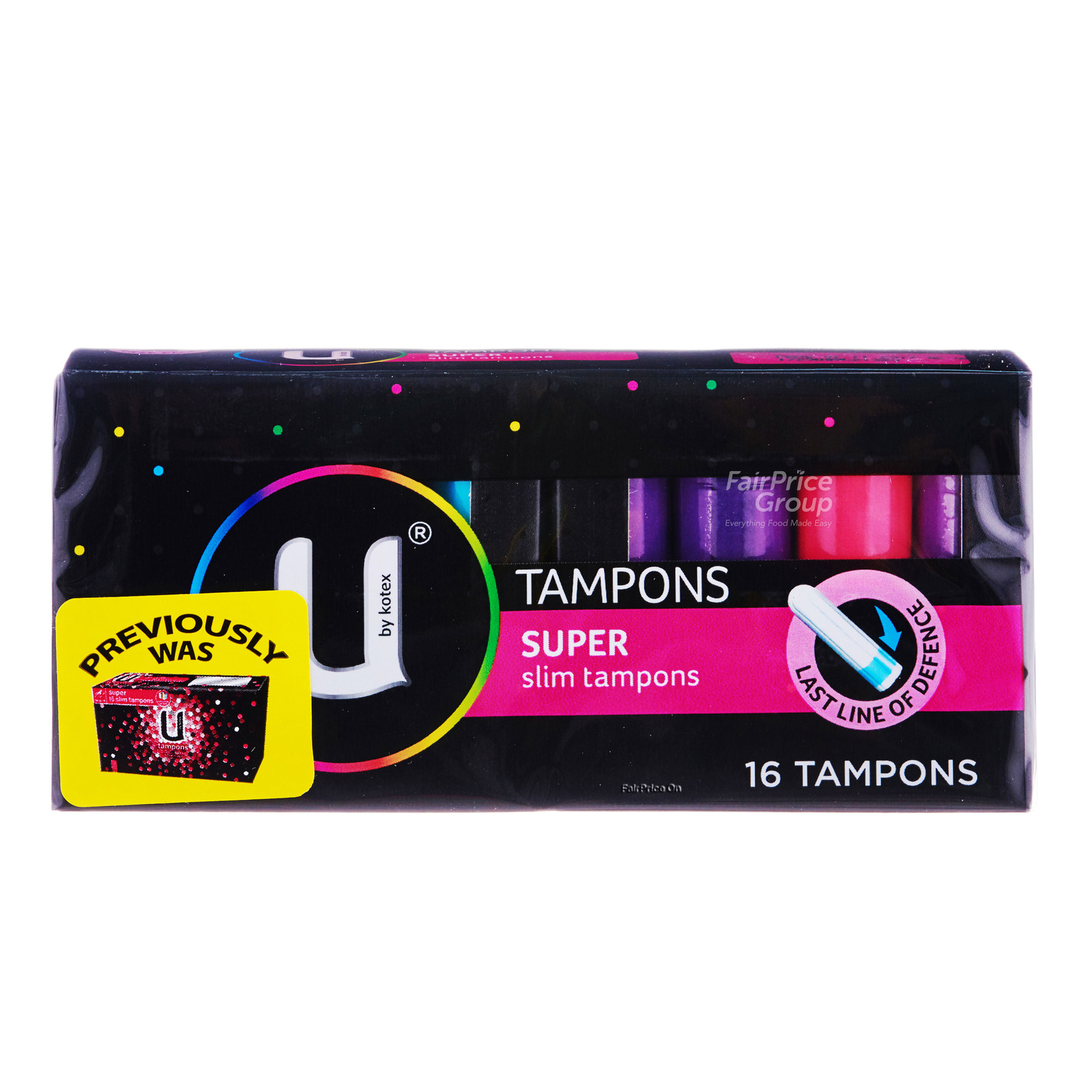 Kotex U Slim Tampons - Super | NTUC FairPrice