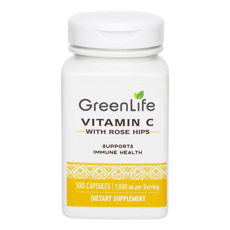 Greenlife Vitamin C Supplement - Rose Hips | NTUC FairPrice