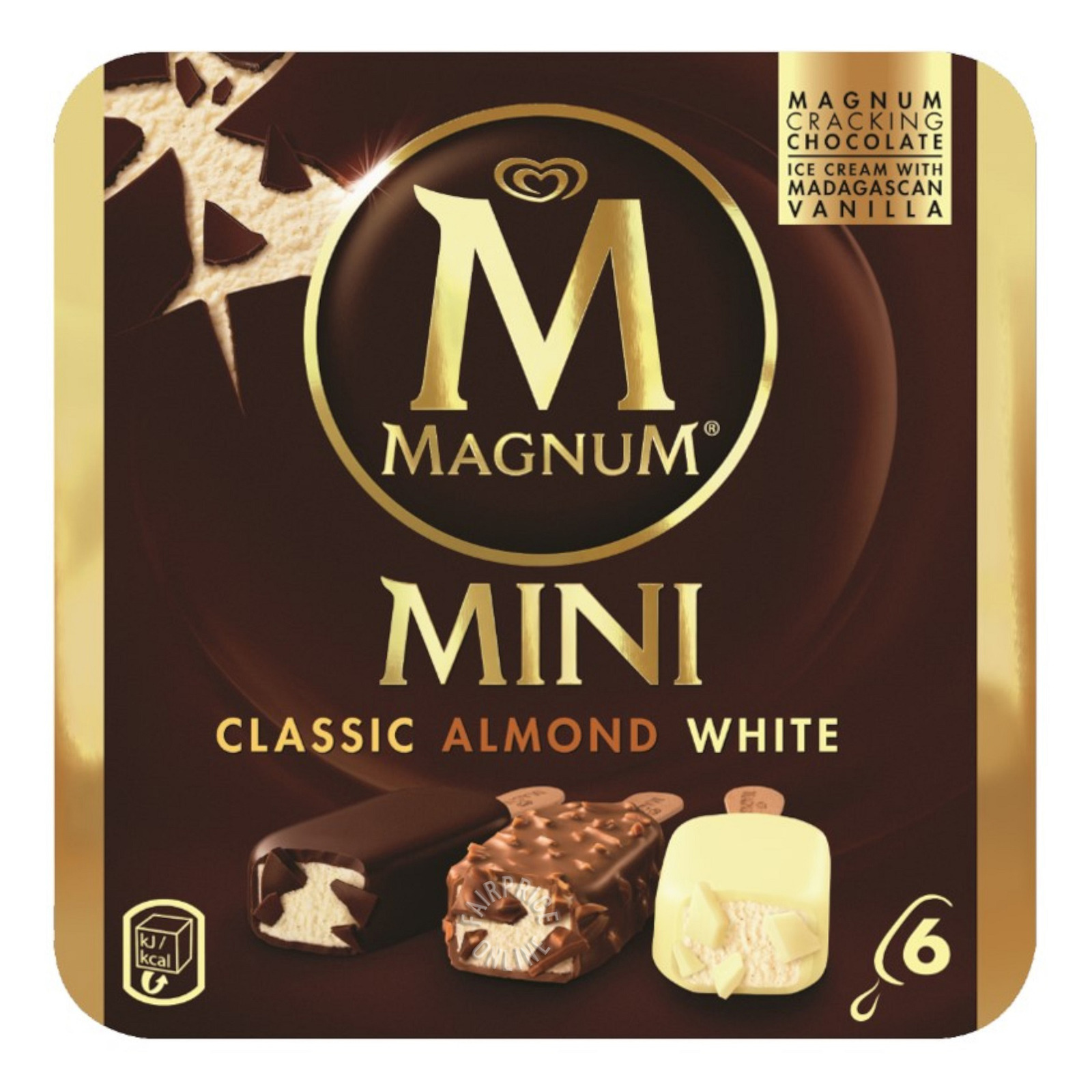 Magnum Mini Ice Cream - Classic, Almond & White | NTUC FairPrice