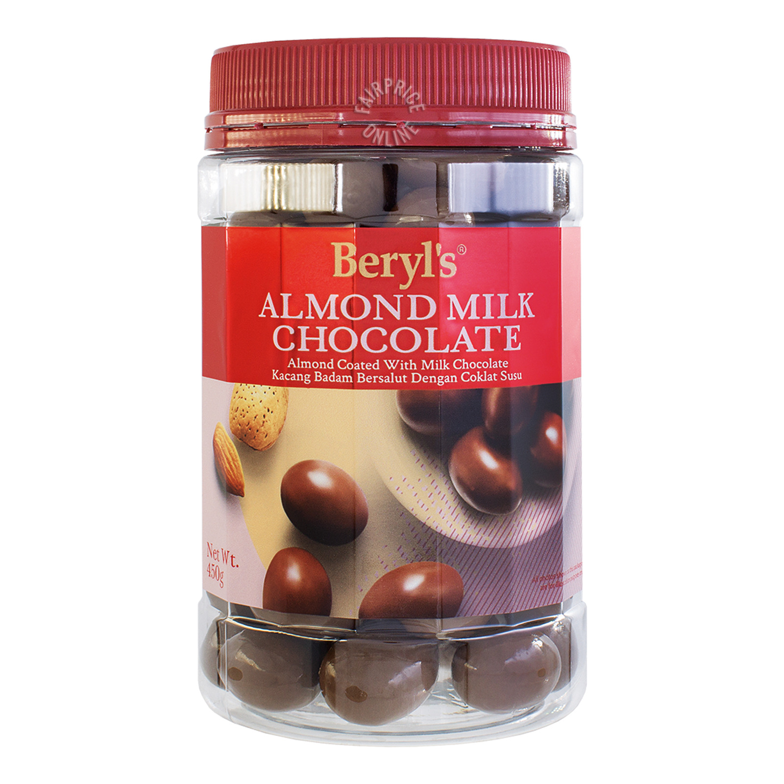 Beryl's Milk Chocolate - Almond | NTUC FairPrice