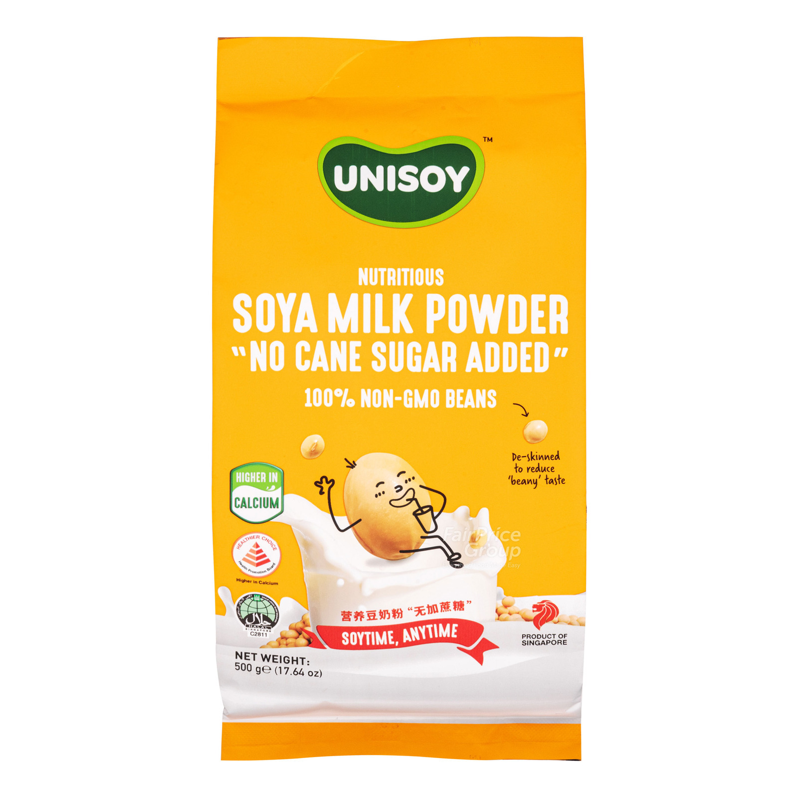 Unisoy Instant Nutritious Soya Milk Powder | NTUC FairPrice