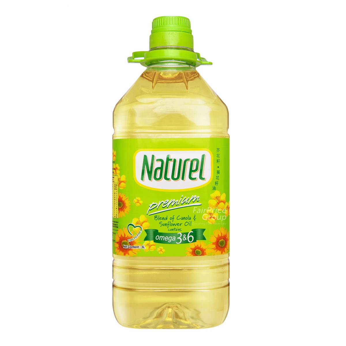 Naturel Cooking Oil - Premium Blend of Canola & Sunflower | NTUC FairPrice