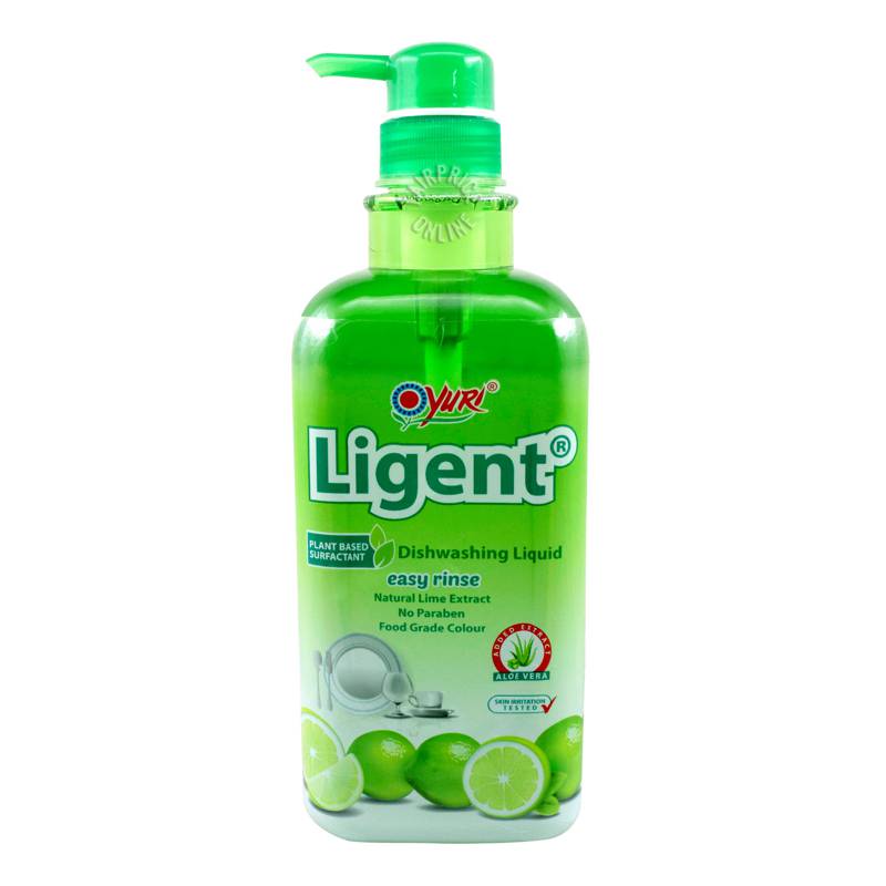 Yuri Ligent Dishwashing Detergent Pump - Lime | NTUC FairPrice