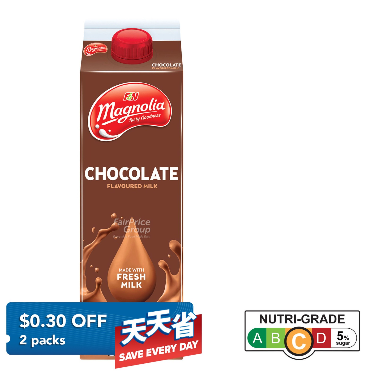 F&N Magnolia Fresh Milk - Chocolate | NTUC FairPrice