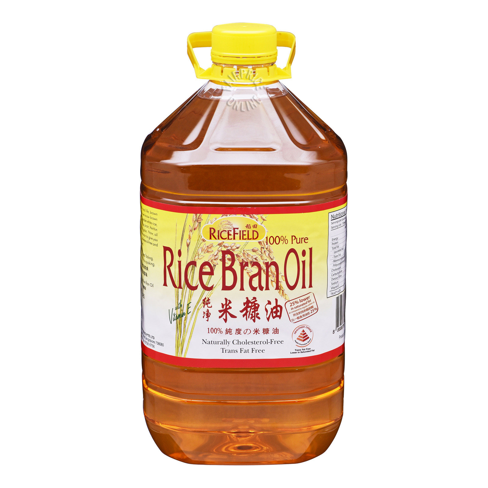 Rice Field 100% Pure Rice Bran Oil | NTUC FairPrice