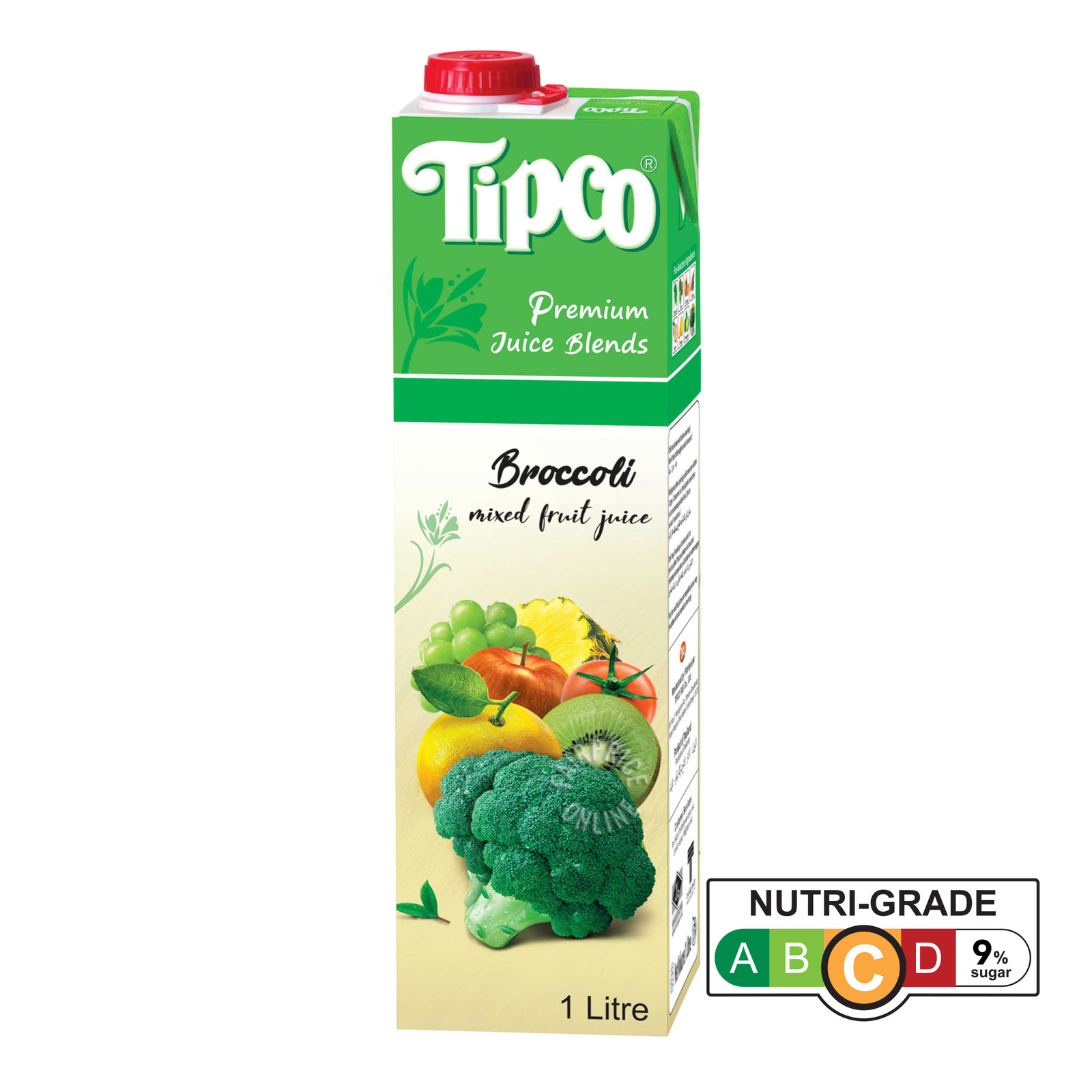 Tipco 100% Veggie Juice - Broccoli & Mixed Fruit | NTUC FairPrice