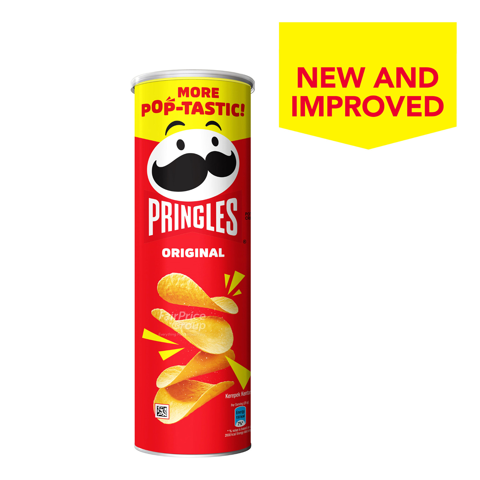 Pringles Potato Crisps - Original | NTUC FairPrice