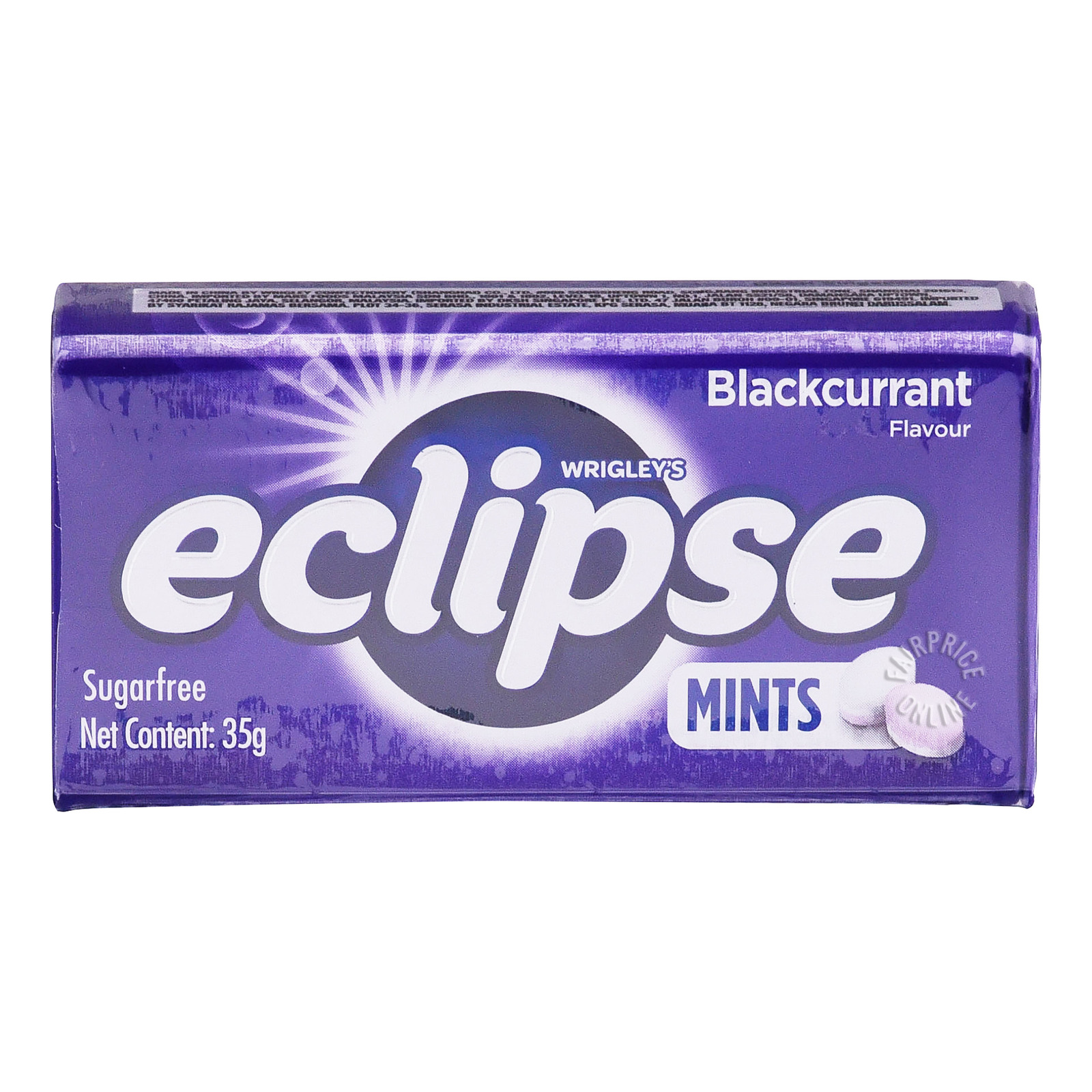 Wrigley's Eclipse Sugar Free Mints Candy - Blackcurrant | NTUC FairPrice