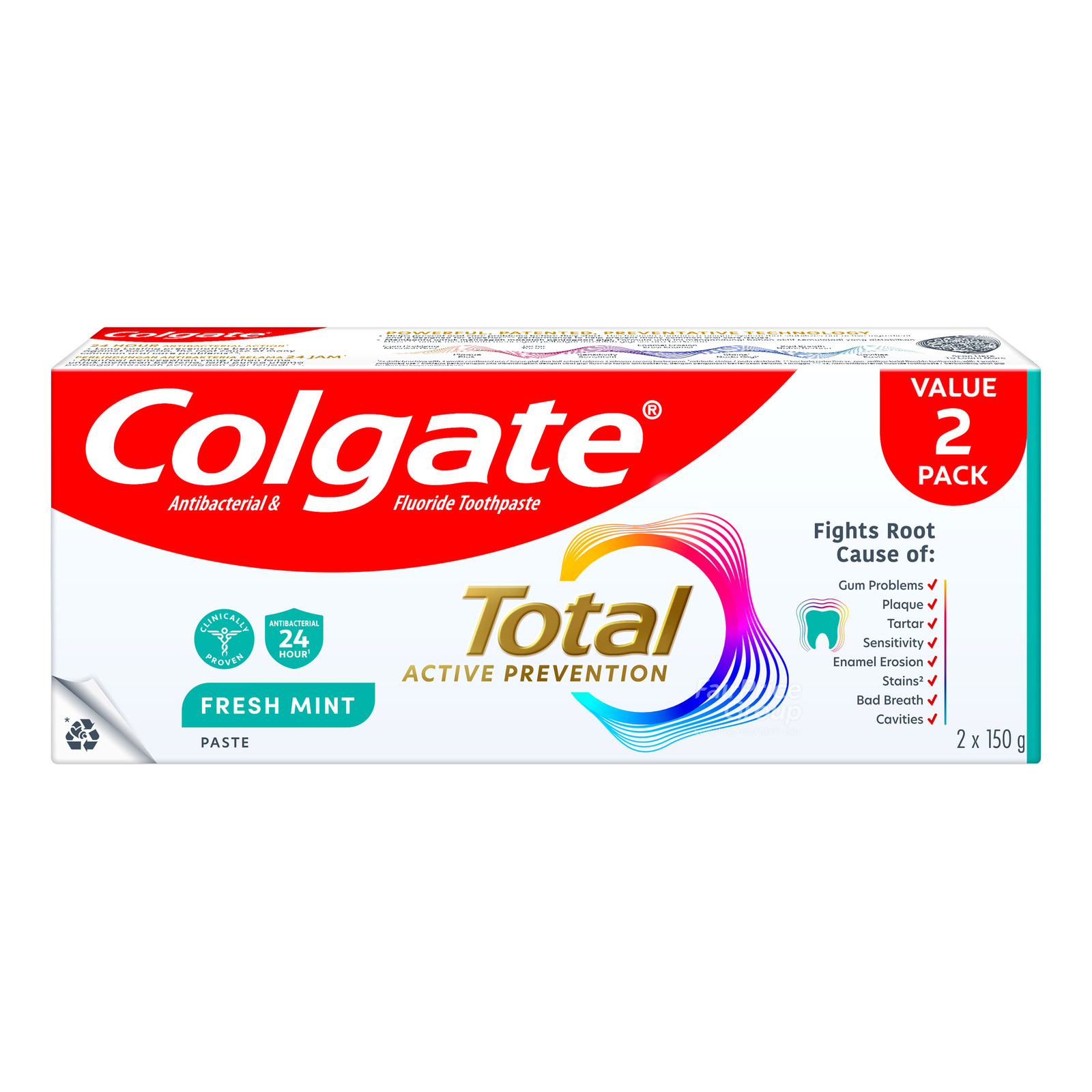 Colgate Total Toothpaste - Fresh Mint | NTUC FairPrice