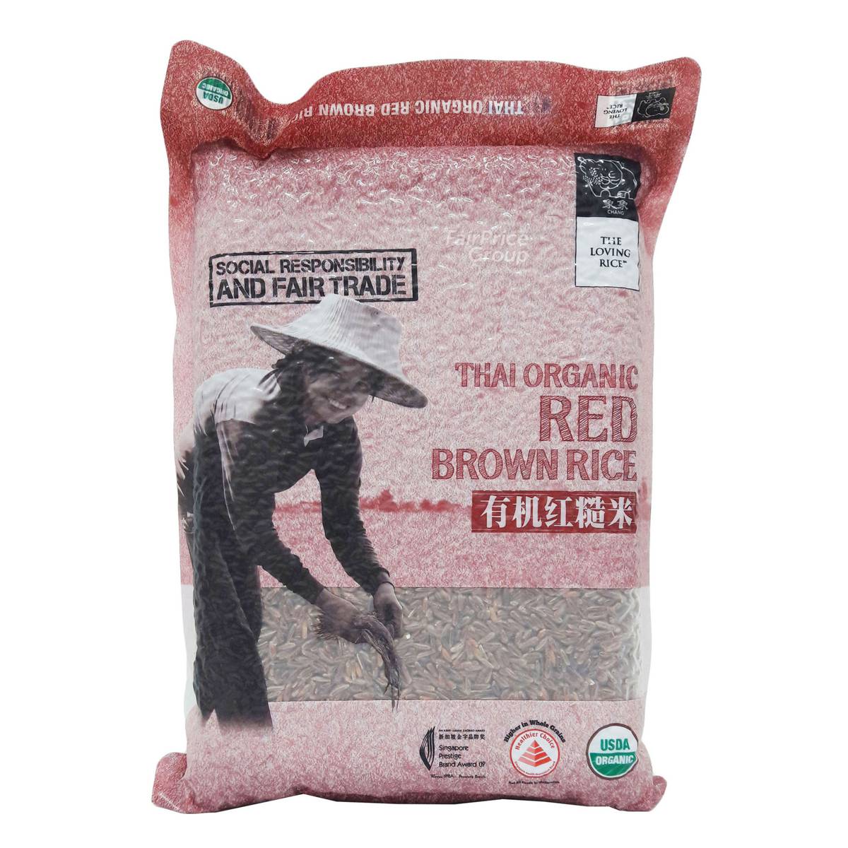 Chang Thai Organic Red Brown Rice | NTUC FairPrice