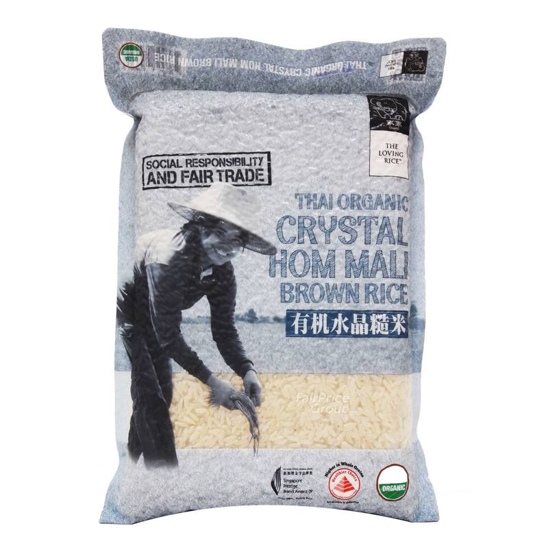 Chang Thai Organic Hom Mali Brown Rice - Crystal | NTUC FairPrice