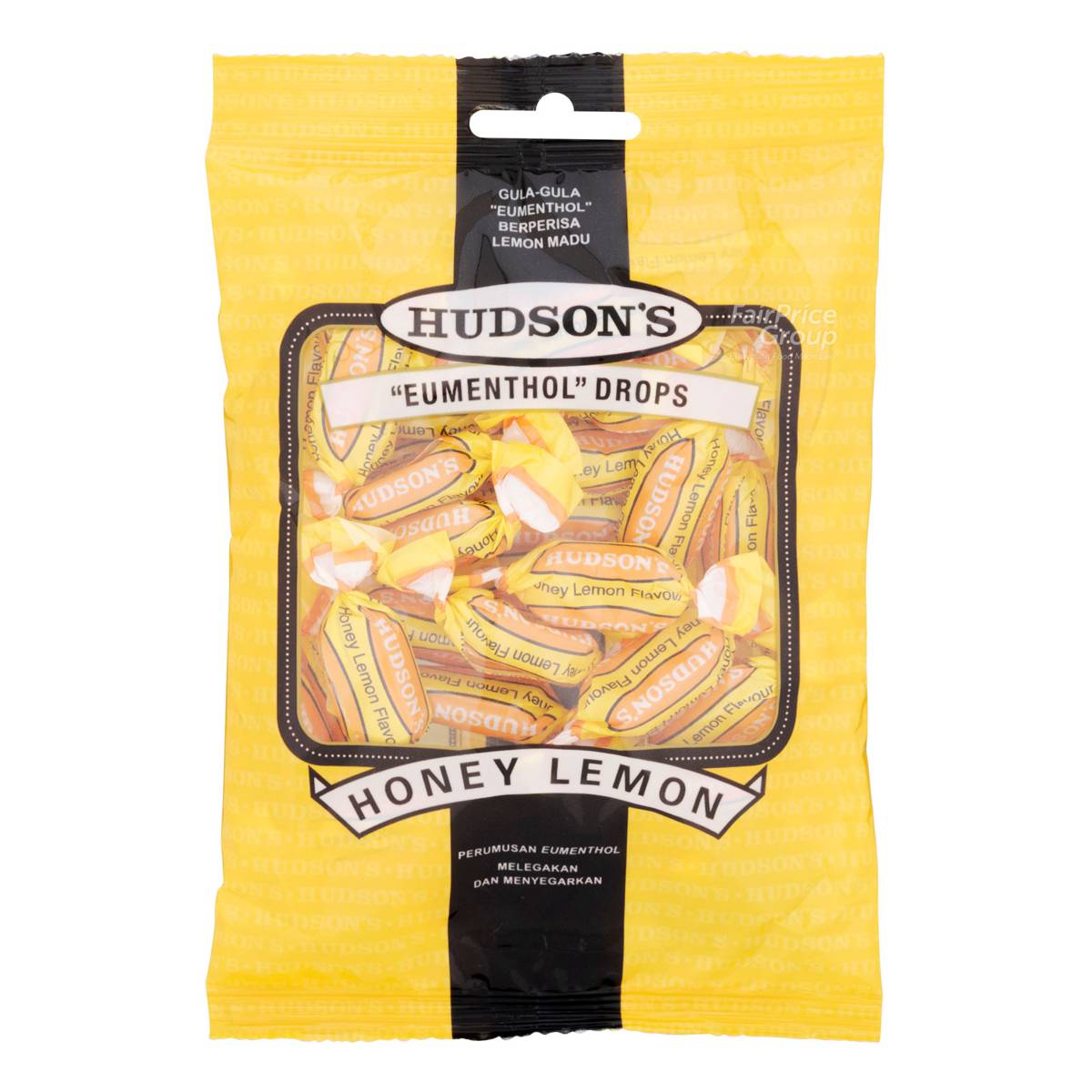 Hudson's Eumenthol Candy Drops - Honey Lemon | NTUC FairPrice