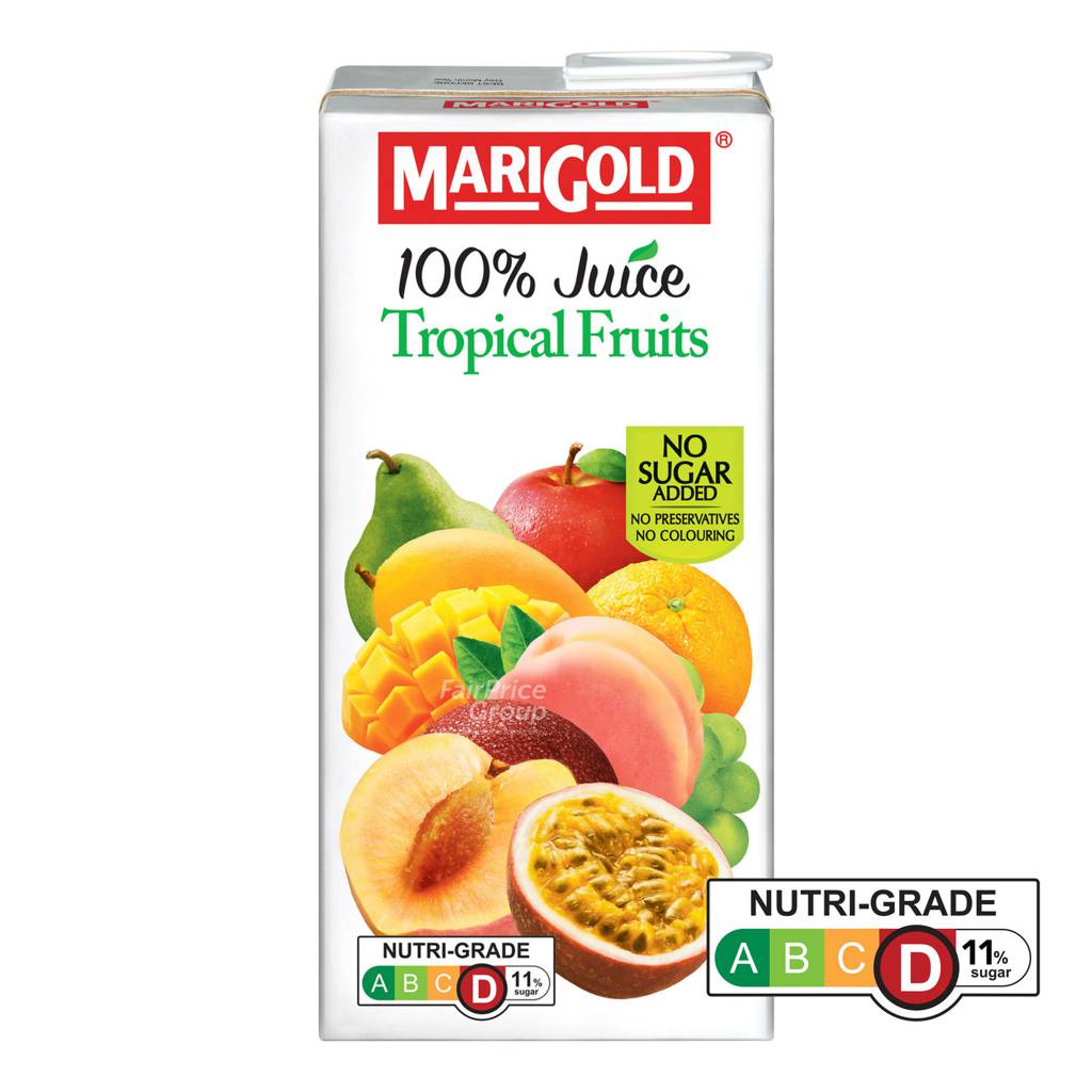 Marigold 100% Packet Juice - Tropical Fruits | NTUC FairPrice