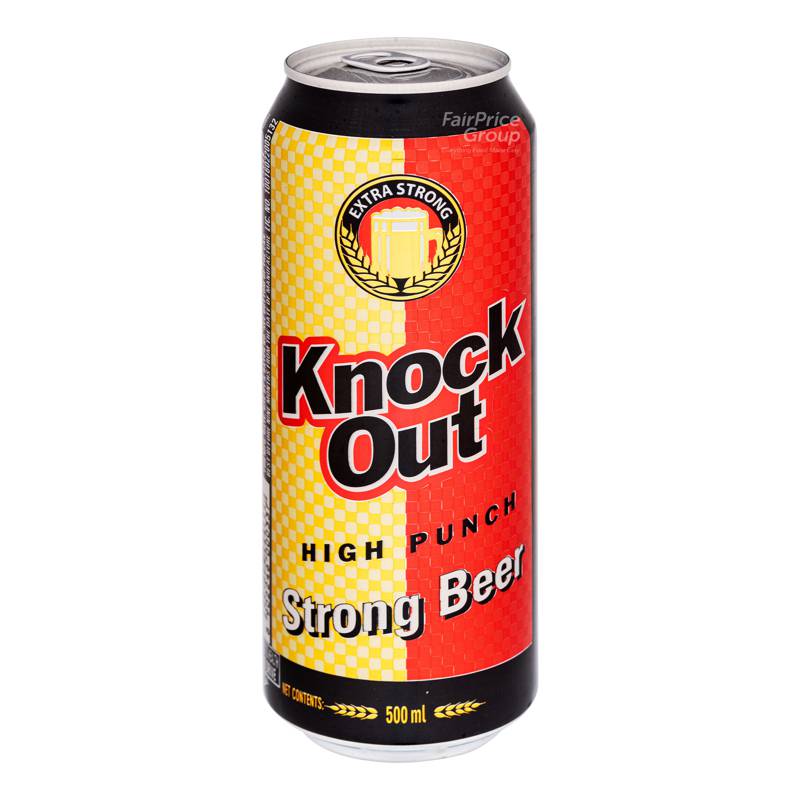 Knock Out Strong Can Beer | NTUC FairPrice