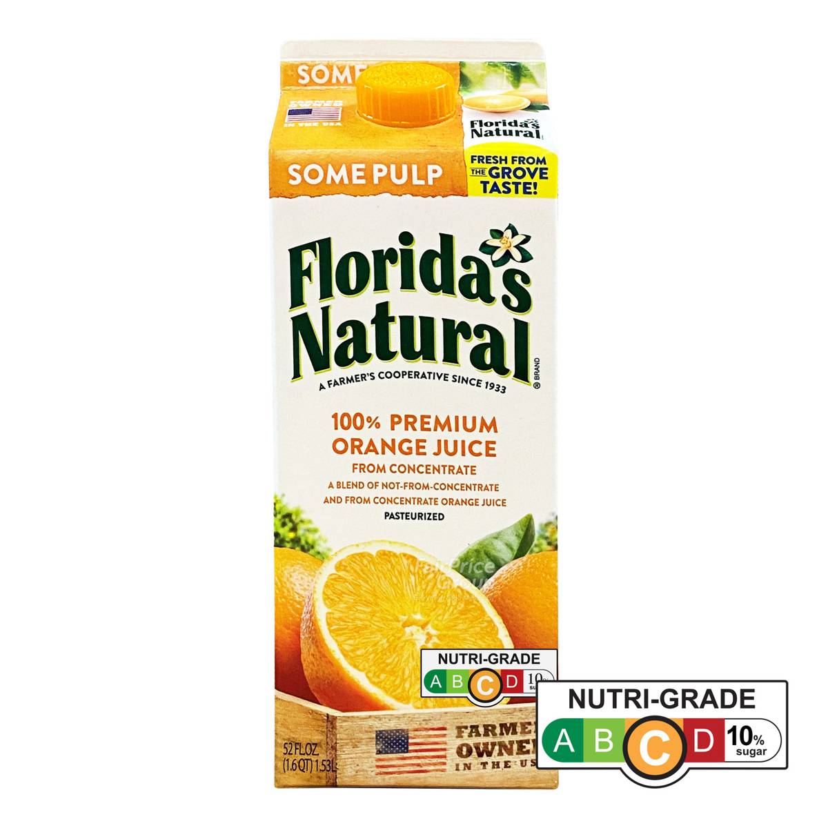 Florida's Natural 100% Orange Juice - Pulp | NTUC FairPrice