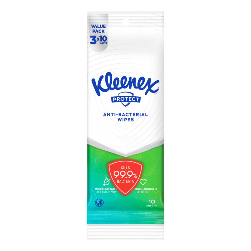 Kleenex Hand Sanitizing Moist Wipes - AntiBac | NTUC FairPrice