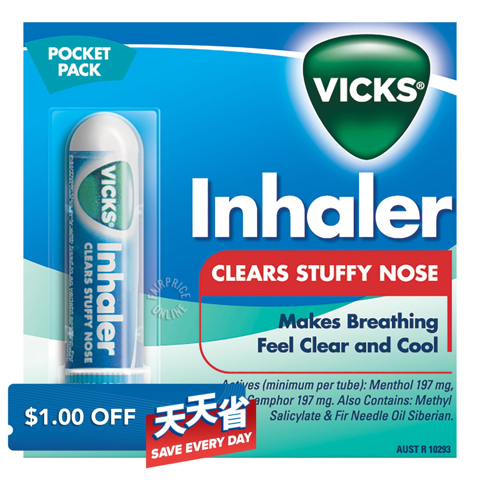 Vicks Inhaler | NTUC FairPrice
