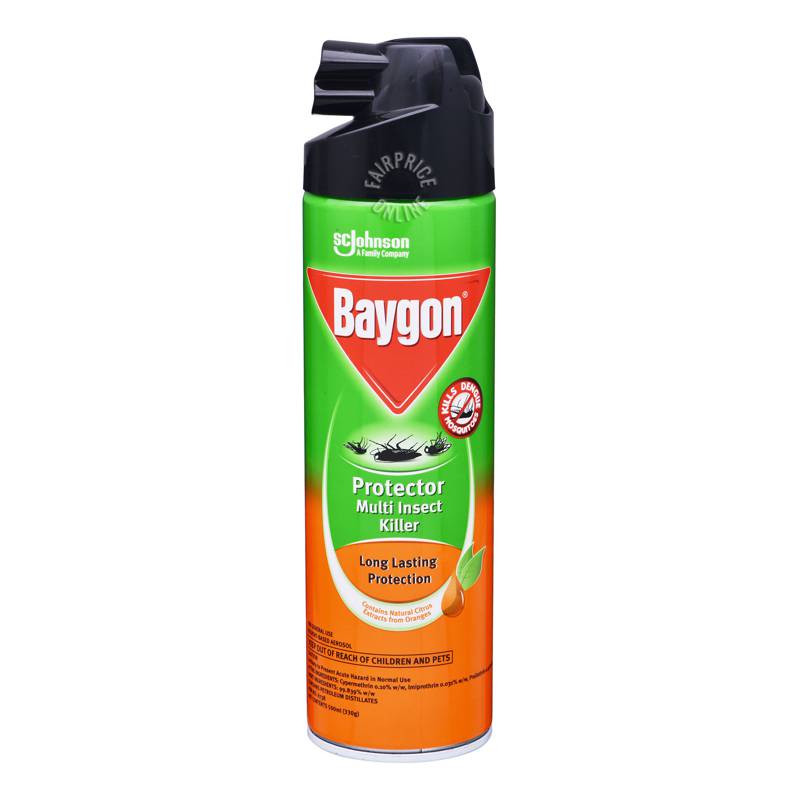 Baygon Protector Multi Insect Killer - Long Lasting Protection | NTUC ...