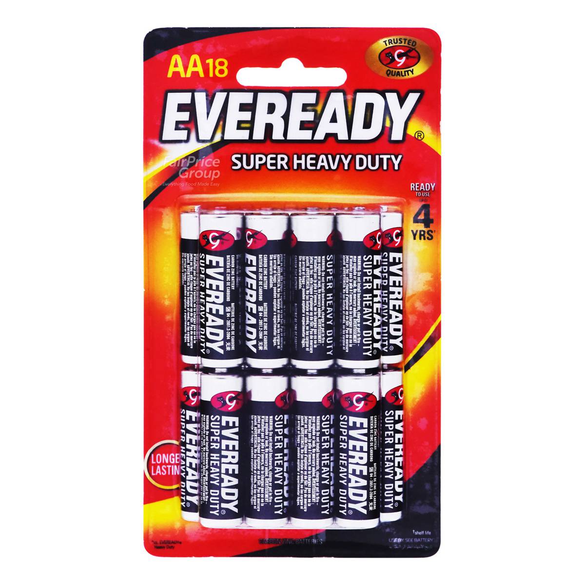 Eveready Battery - Super Heavy Duty (AA) | NTUC FairPrice