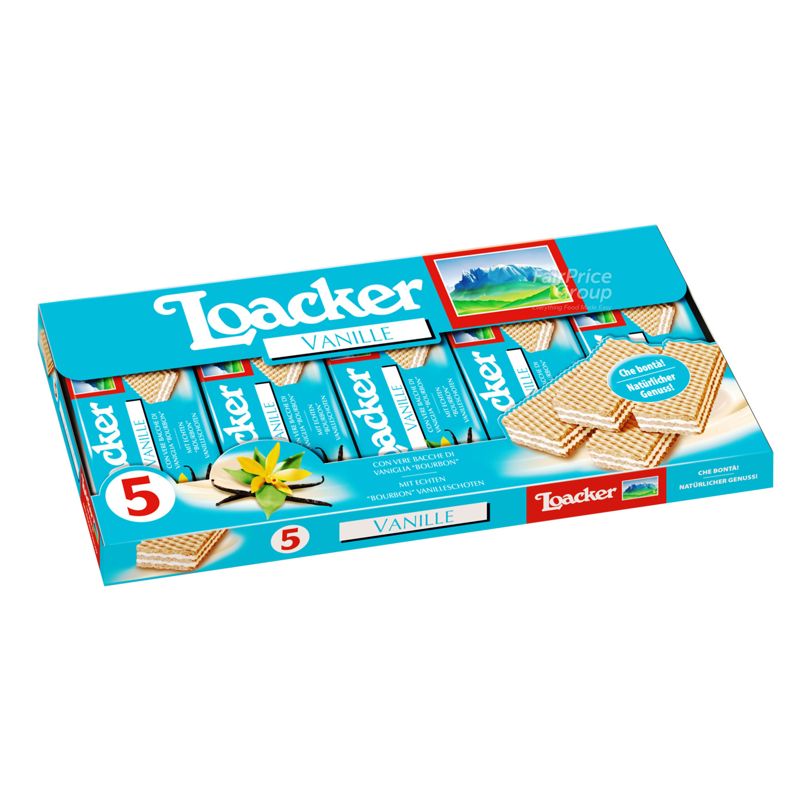 Loacker Crispy Wafers - Vanille | NTUC FairPrice