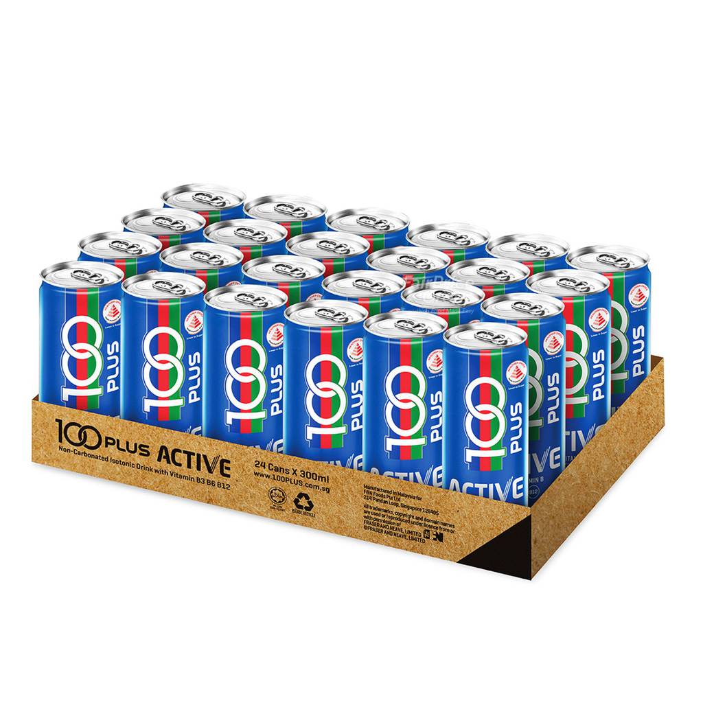100 Plus Isotonic Can Drink - Active | NTUC FairPrice