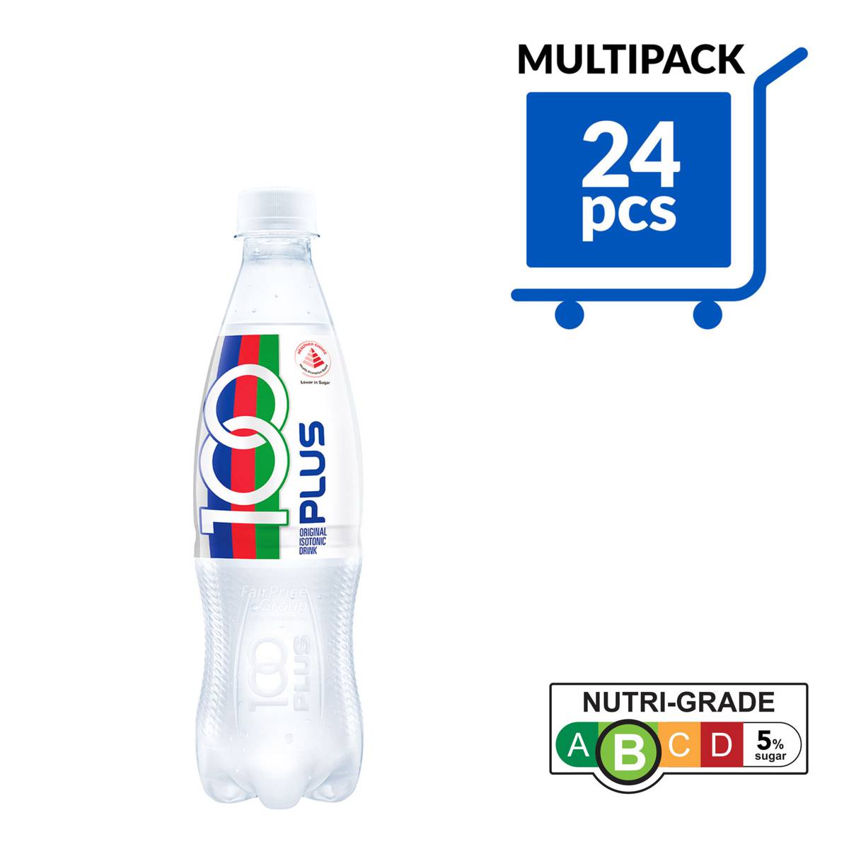 100 Plus Isotonic Bottle Drink - Original | NTUC FairPrice
