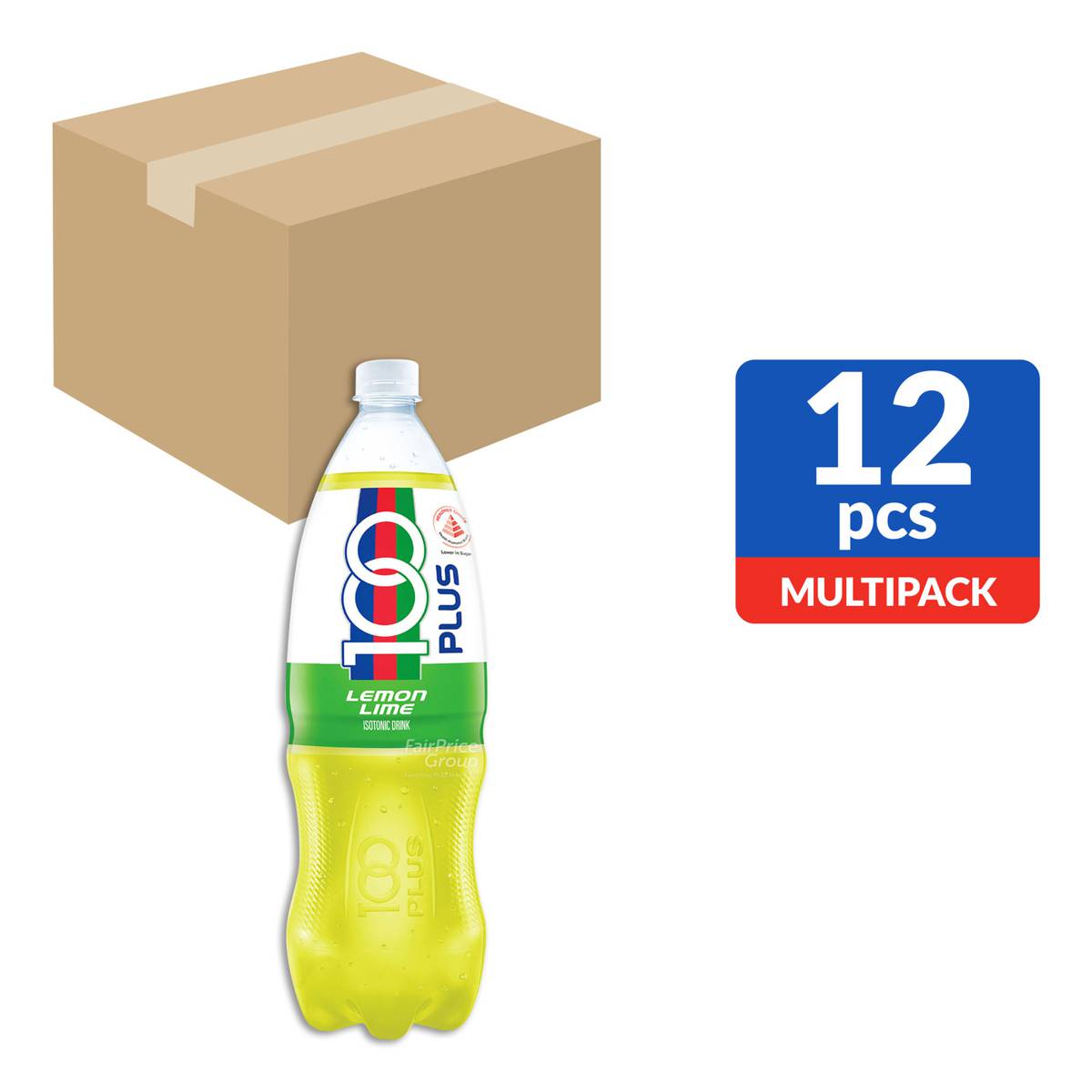 100 Plus Isotonic Bottle Drink - Lemon Lime | NTUC FairPrice
