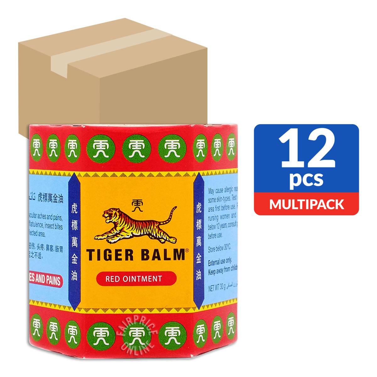 Tiger Balm Classic Ointment - Red | NTUC FairPrice