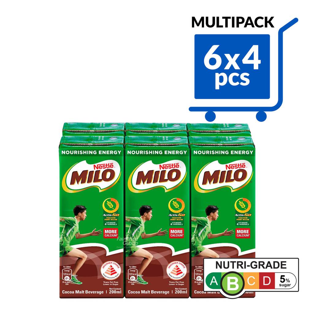 Milo Chocolate Malt Milk UHT Packet Drink | NTUC FairPrice