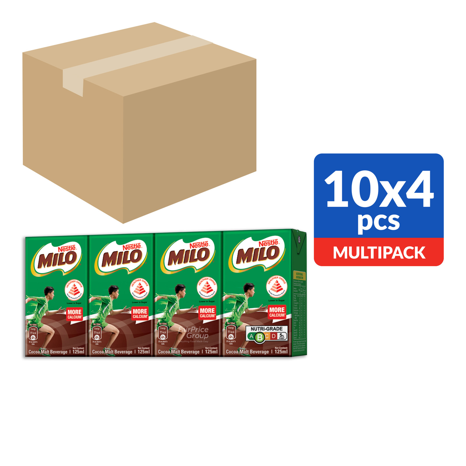 Milo Chocolate Malt Milk UHT Packet Drink | NTUC FairPrice