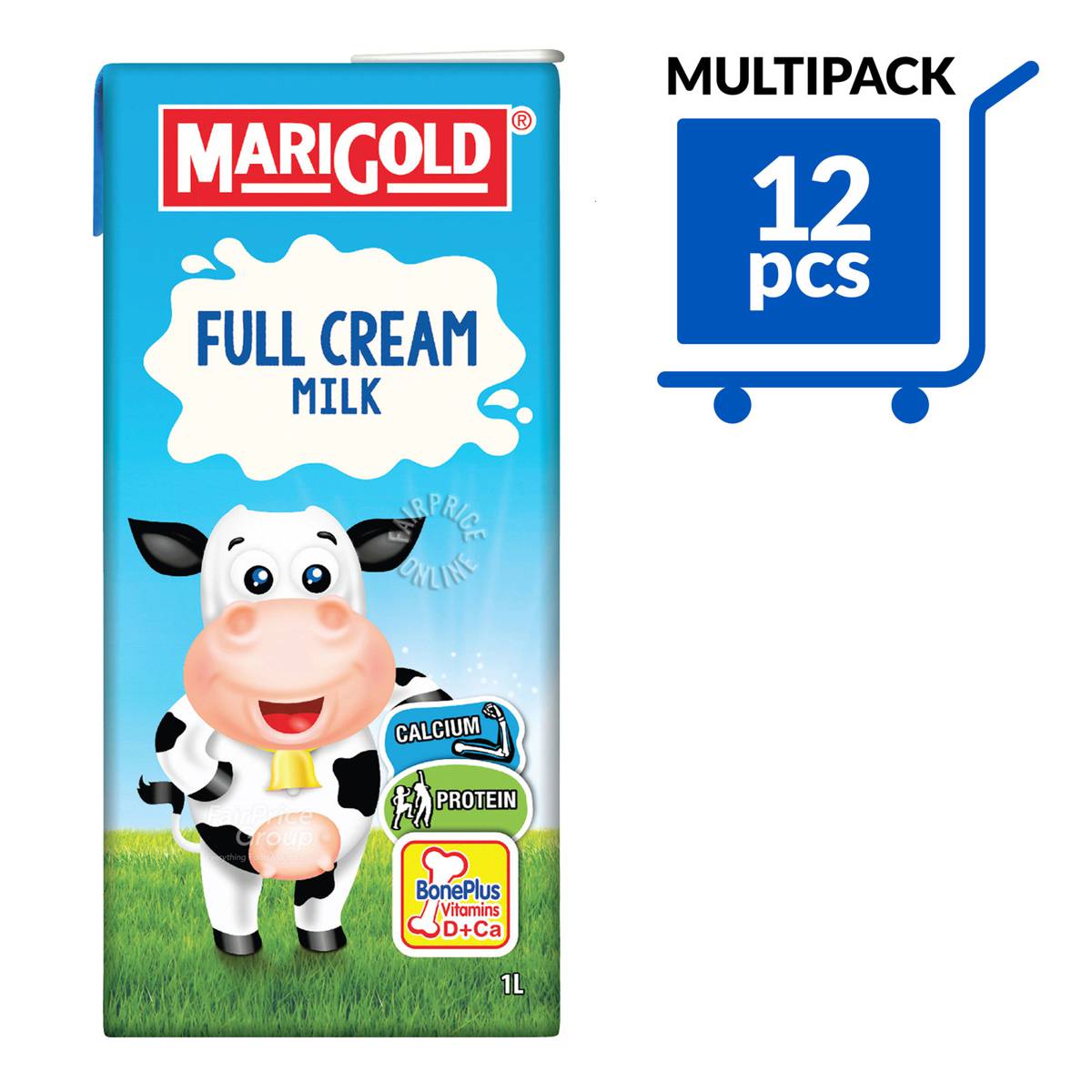 Marigold UHT Packet Milk - Full Cream | NTUC FairPrice