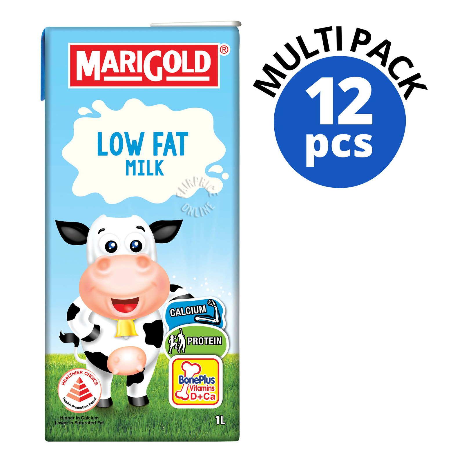 Marigold UHT Packet Milk - Low Fat | NTUC FairPrice
