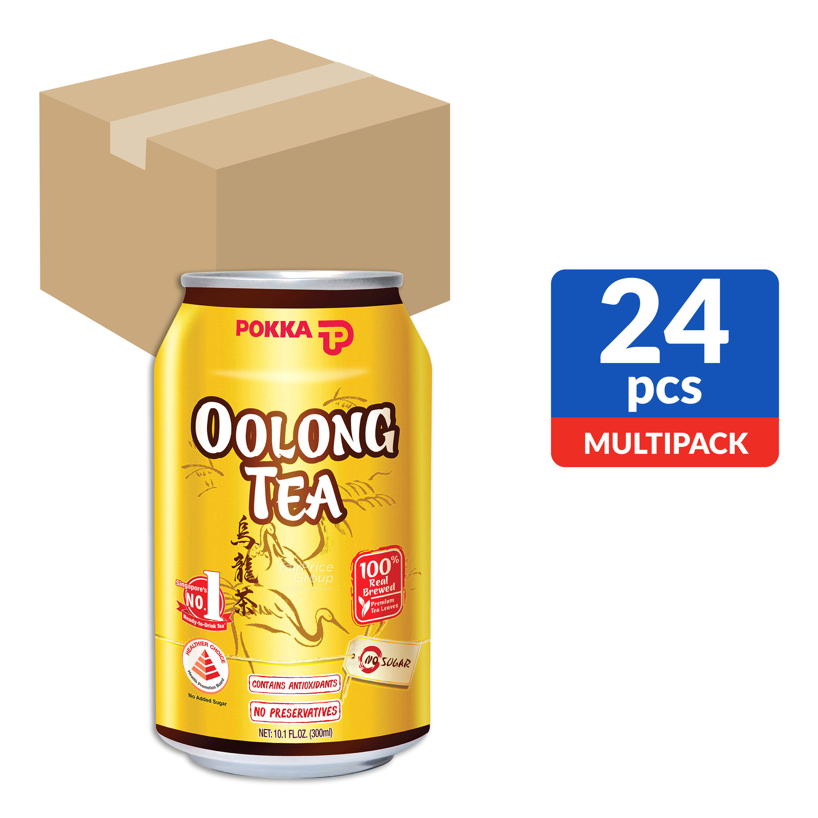 Pokka Can Drink - Oolong Tea (No Sugar Added) | NTUC FairPrice