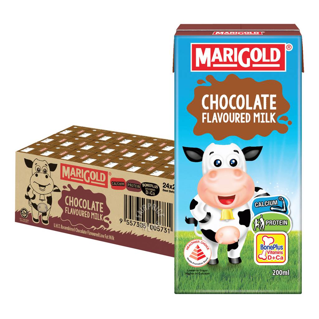 Marigold UHT Packet Milk - Chocolate | NTUC FairPrice