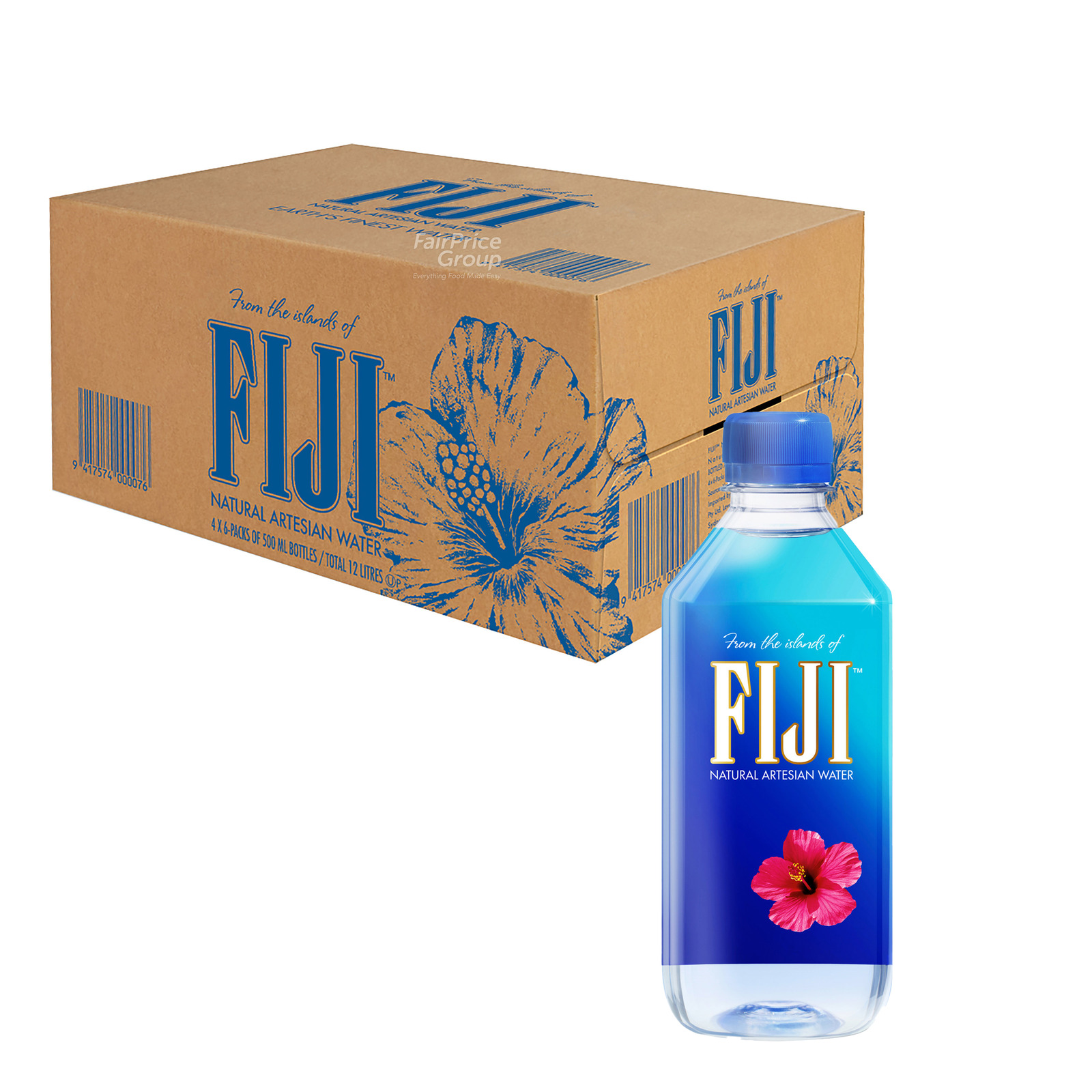FIJI Natural Artesian Bottle Water | NTUC FairPrice