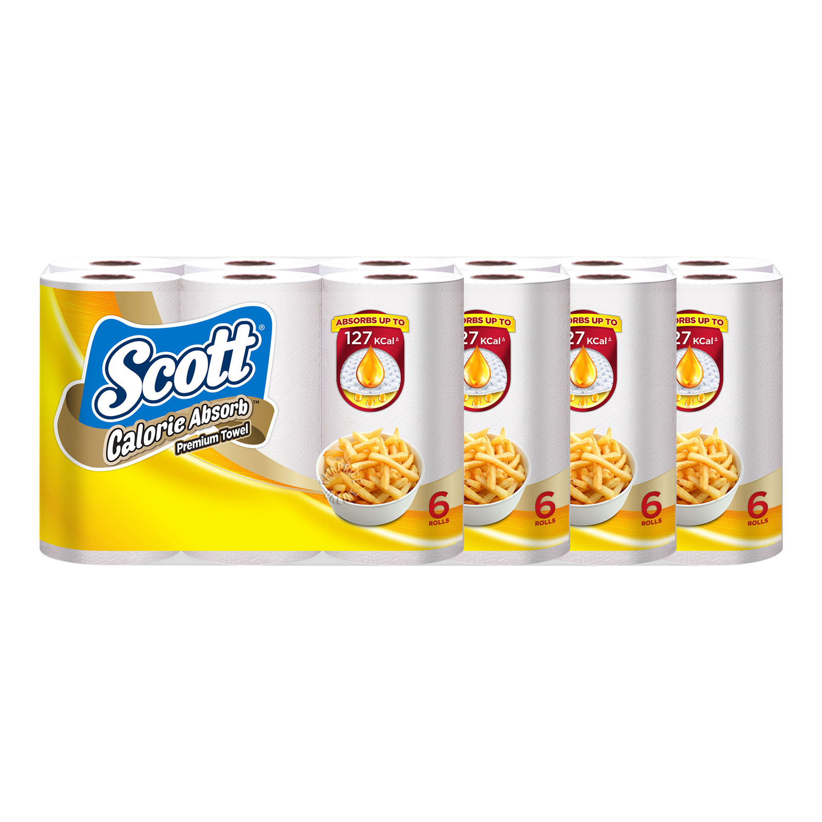 Scott Kitchen Premium Towel Rolls - Calorie Absorb | NTUC FairPrice
